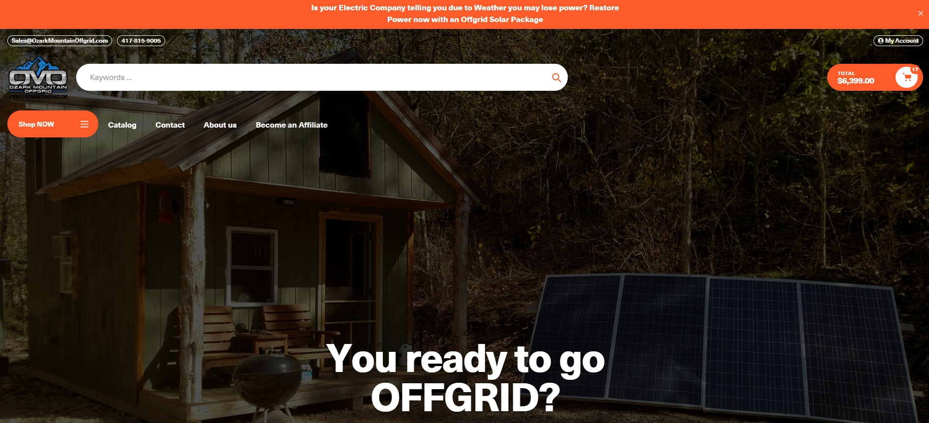 New Website just launched! – Ozark Mountain Offgrid