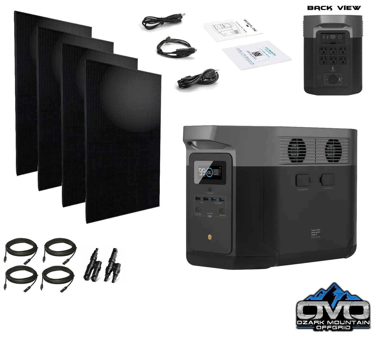 EcoFlow Portable Generator Kits – Ozark Mountain Offgrid