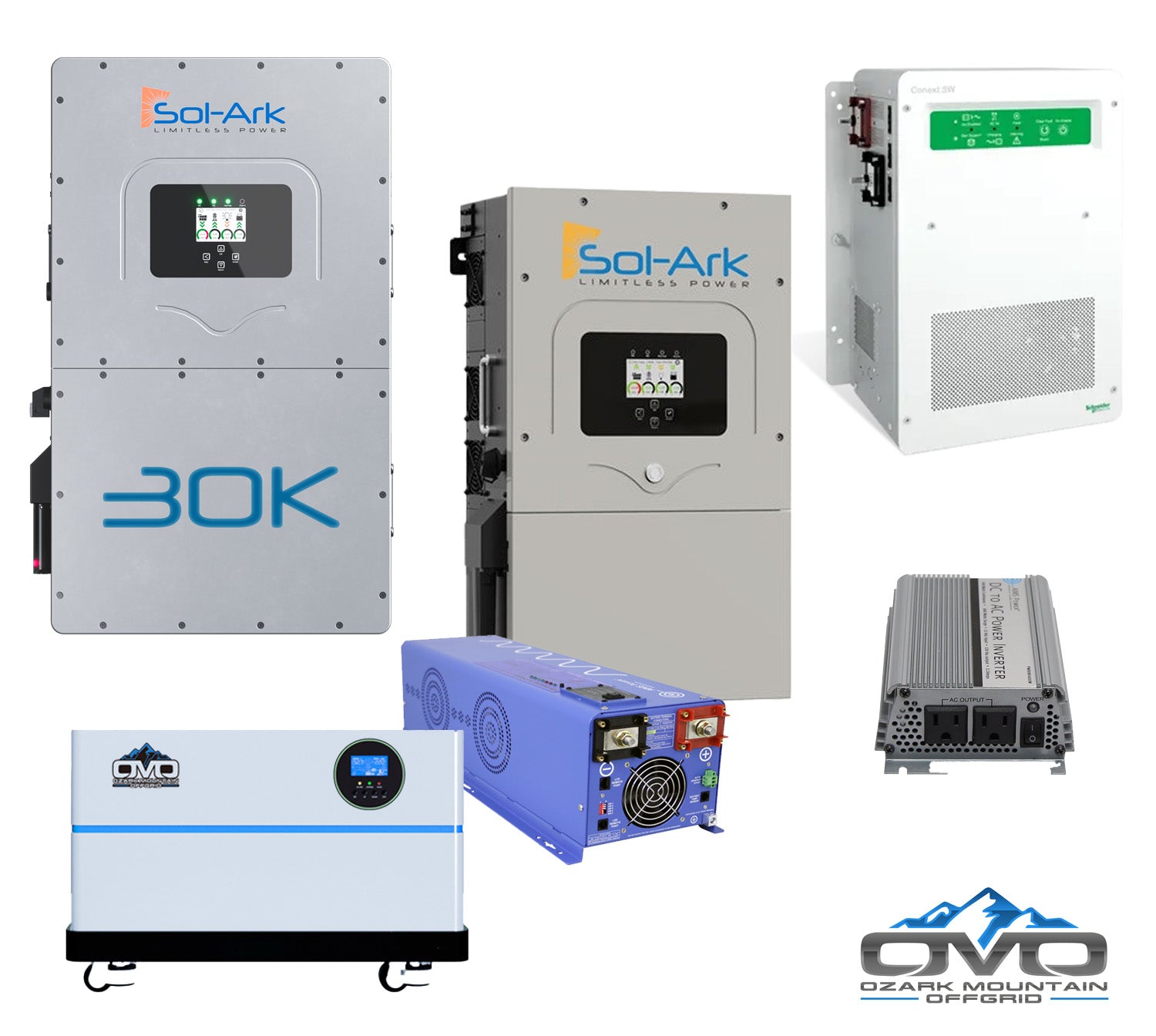 Solar Inverters | Off-Grid & Hybrid Power Conversion – Ozark Mountain ...