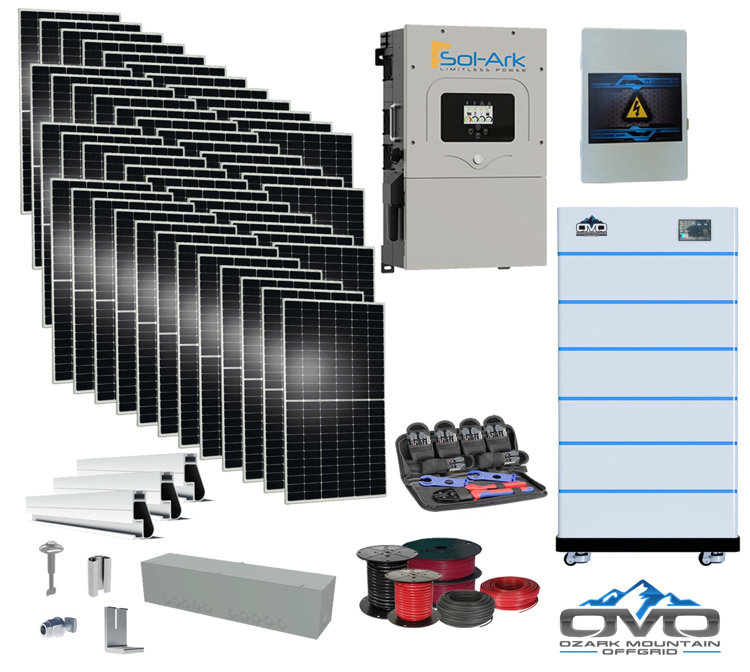 High-Capacity 25kW Solar Packages Solar Solutions – Ozark Mountain Offgrid