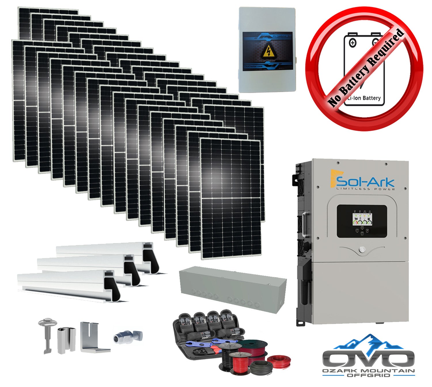 17KW Complete Off Grid Solar Kit – Ozark Mountain Offgrid