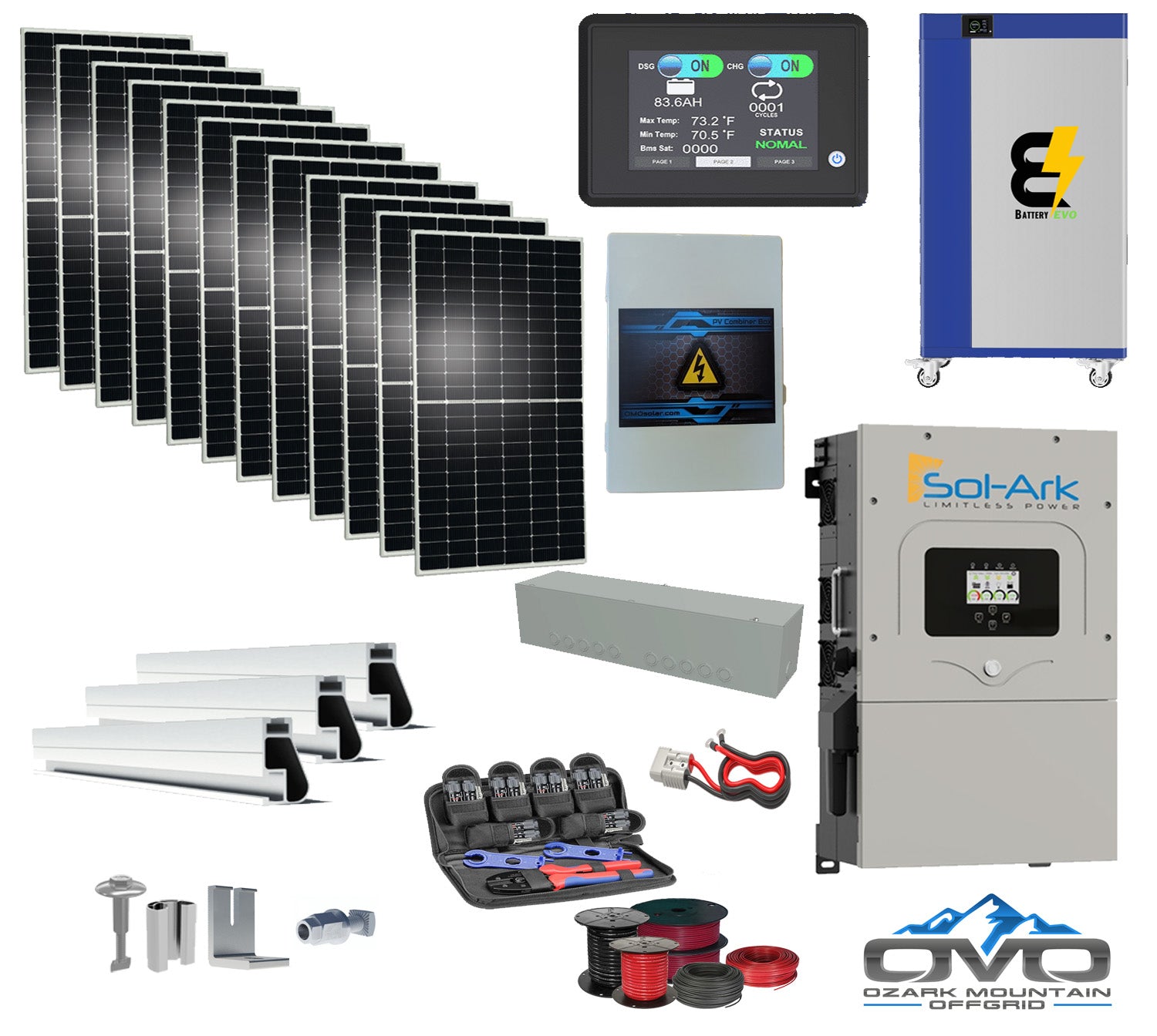 Buy 6KW Complete Offgrid Solar Kit With Wifi Connectivity – Ozark ...