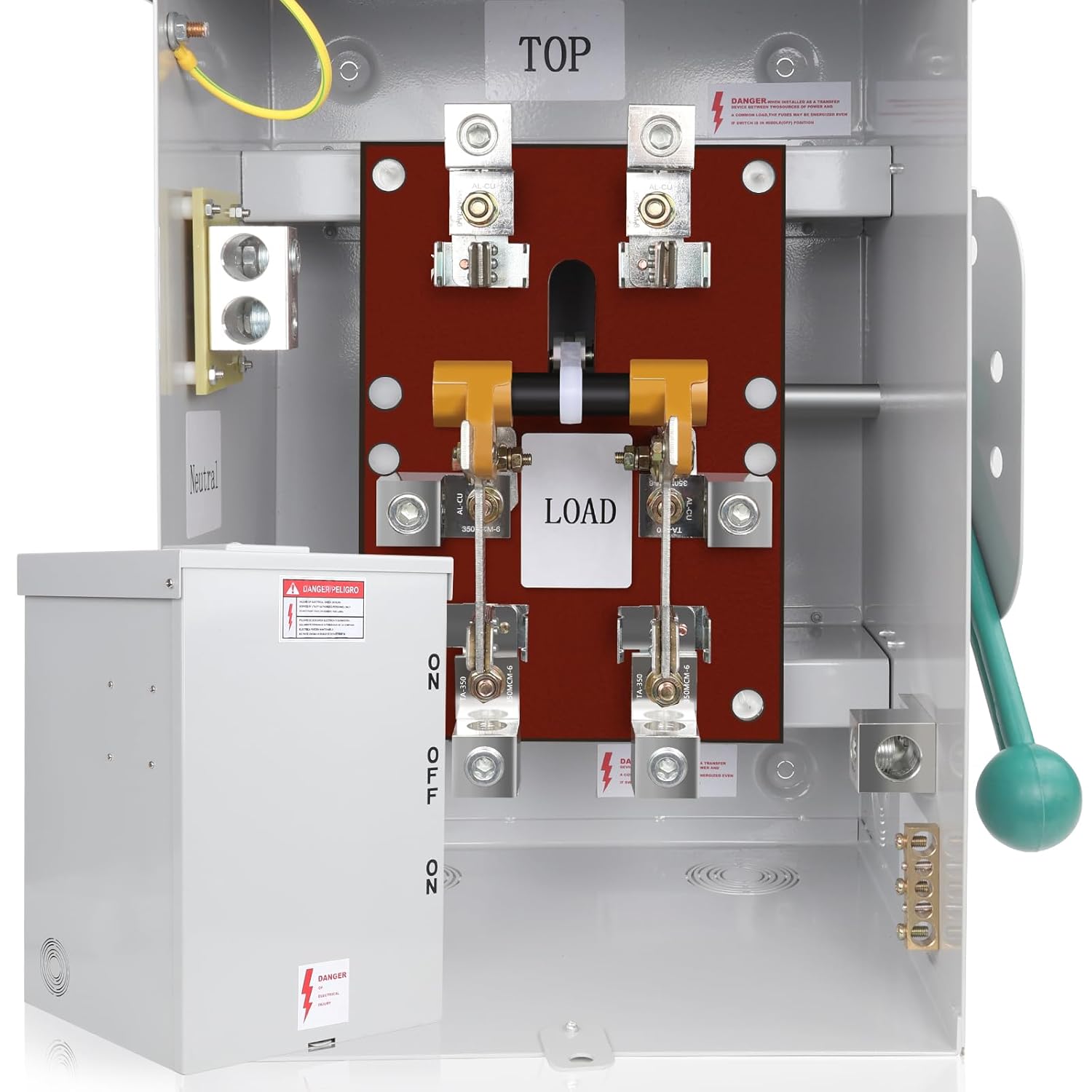 Manual Generator Transfer Switch 200A | 120/240V, 48,000W – Ozark ...