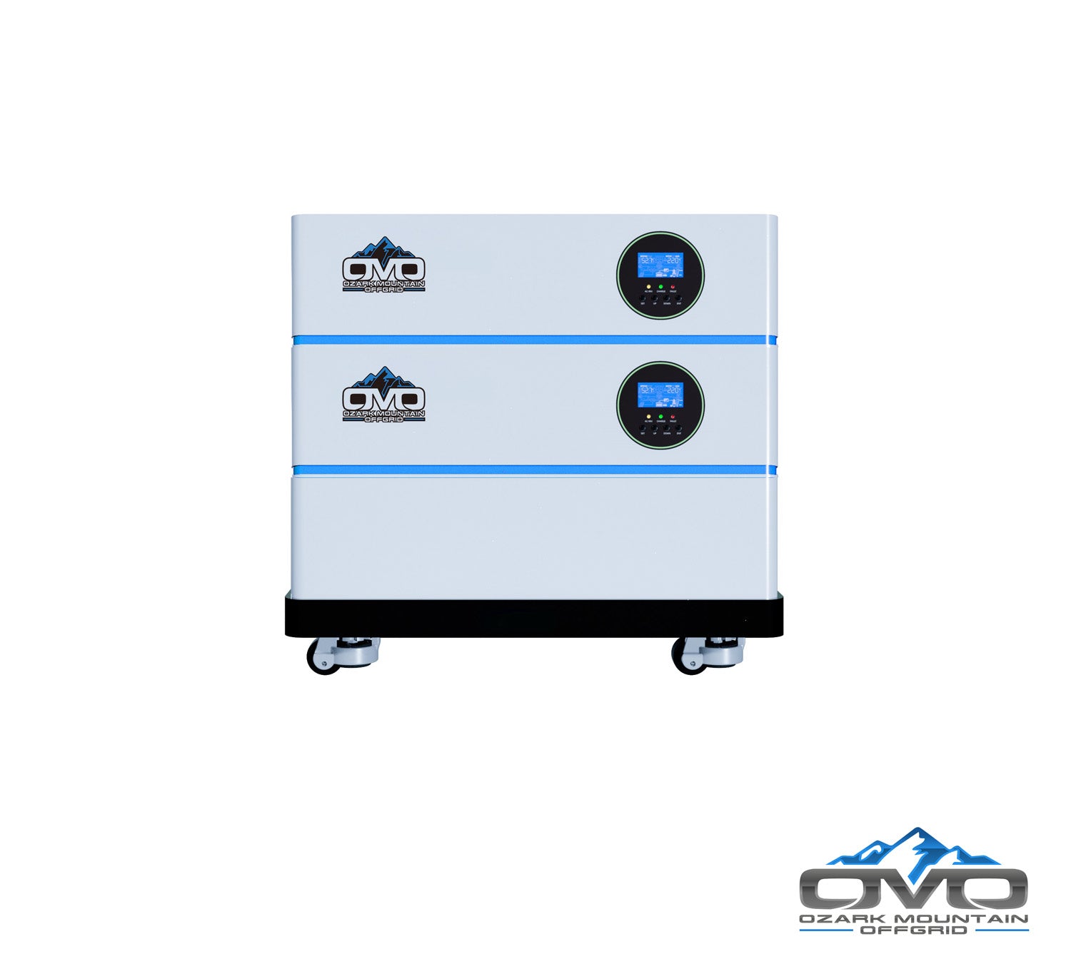 OMO All-In-One Customizable Stacking Inverter/Battery System 120/240 1 ...