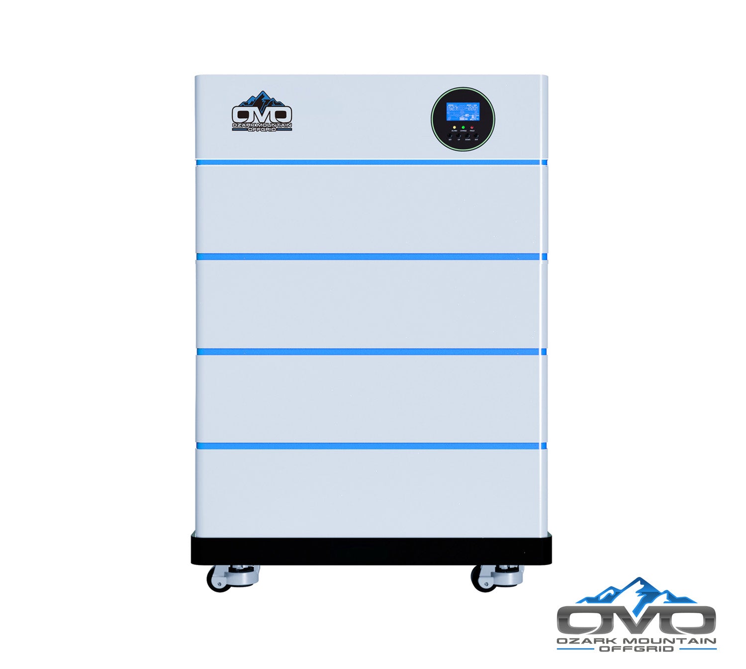 OMO All-In-One Customizable Stacking Inverter/Battery System 5500W Inv ...