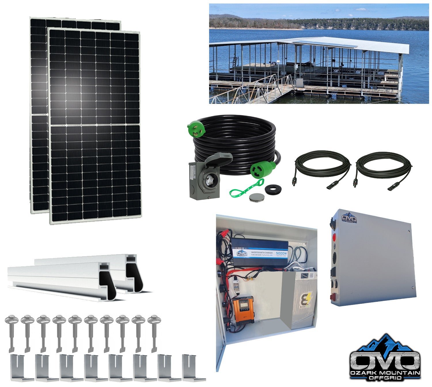 Boat Dock Solar Kits – Ozark Mountain Offgrid