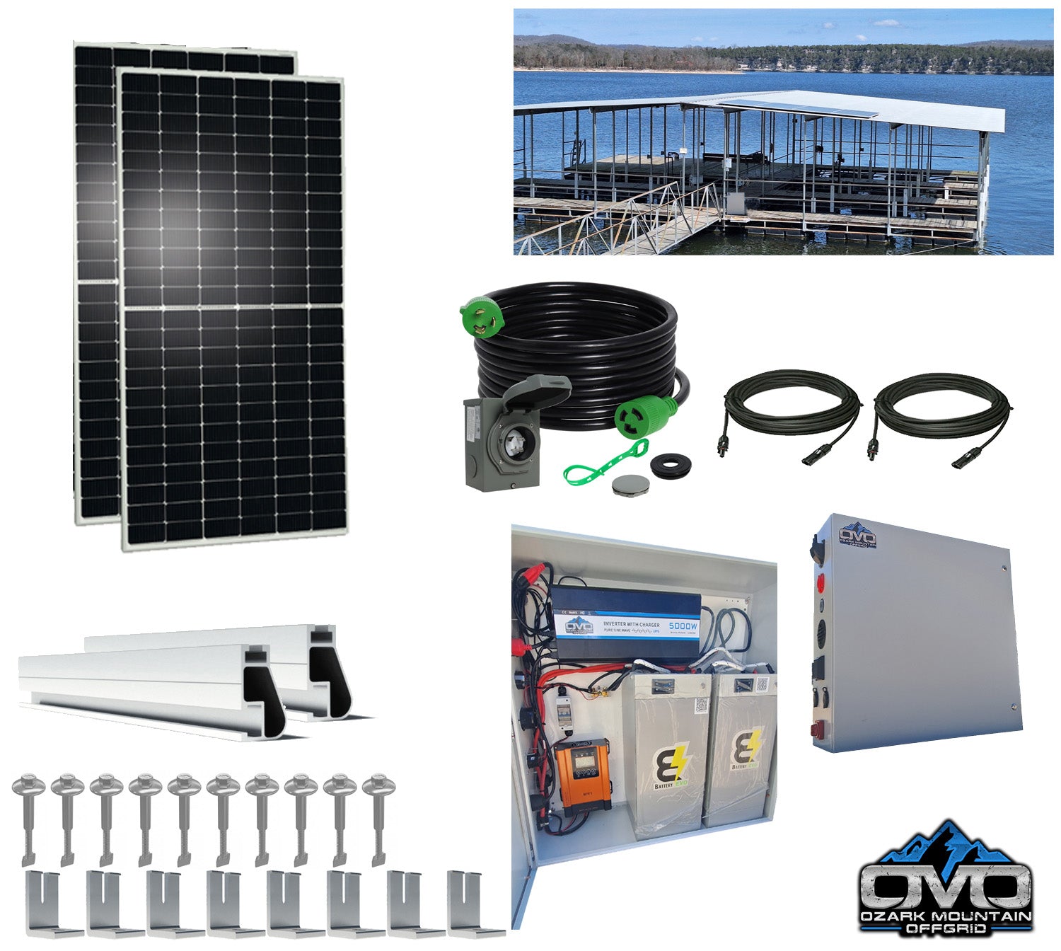 Boat Dock Solar Kits – Ozark Mountain Offgrid