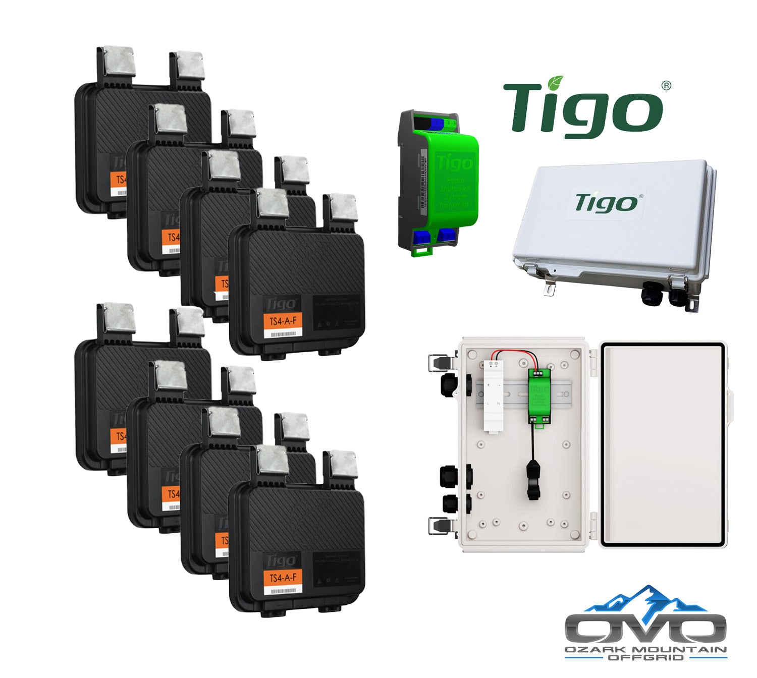 TIGO Rapid Shutdown Kit OMO 4KW – Ozark Mountain Offgrid